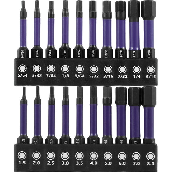 Hex Head Allen Wrench Drill Bit Set