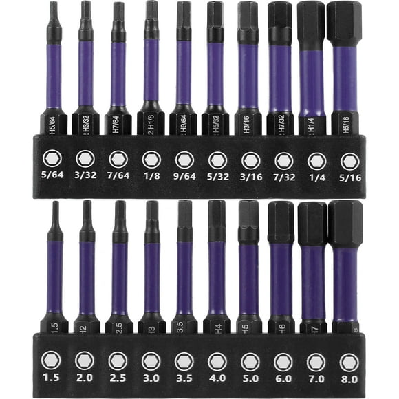 Hex Head Allen Wrench Drill Bit Set