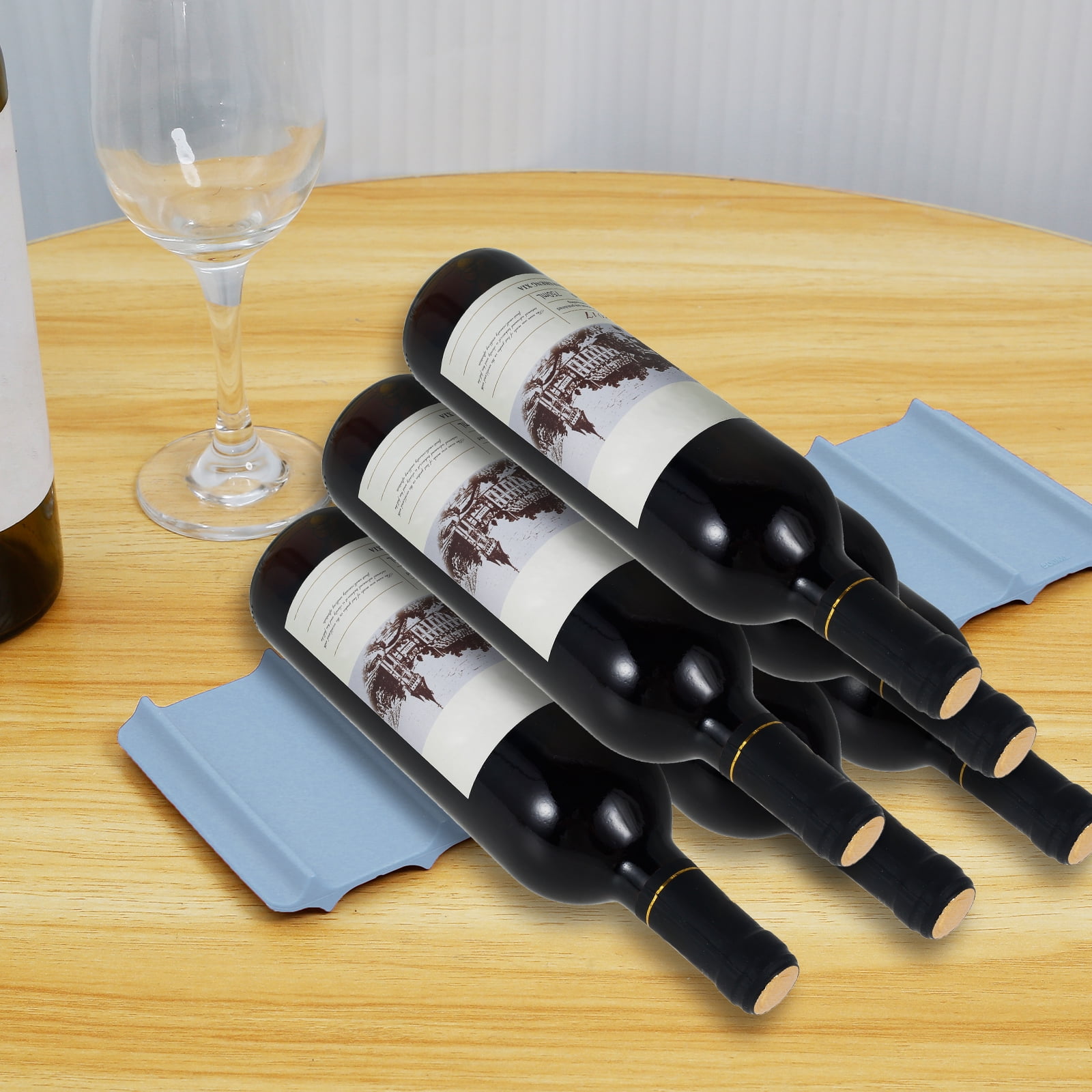 FUYGRCJ 2Pcs Fridge Beverage Mat Silicone Bottle Stacking Mat Fridge ...