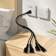 3 Prong Y Splitter Cable, Male To Female, Plug and Play, 100-240V ...