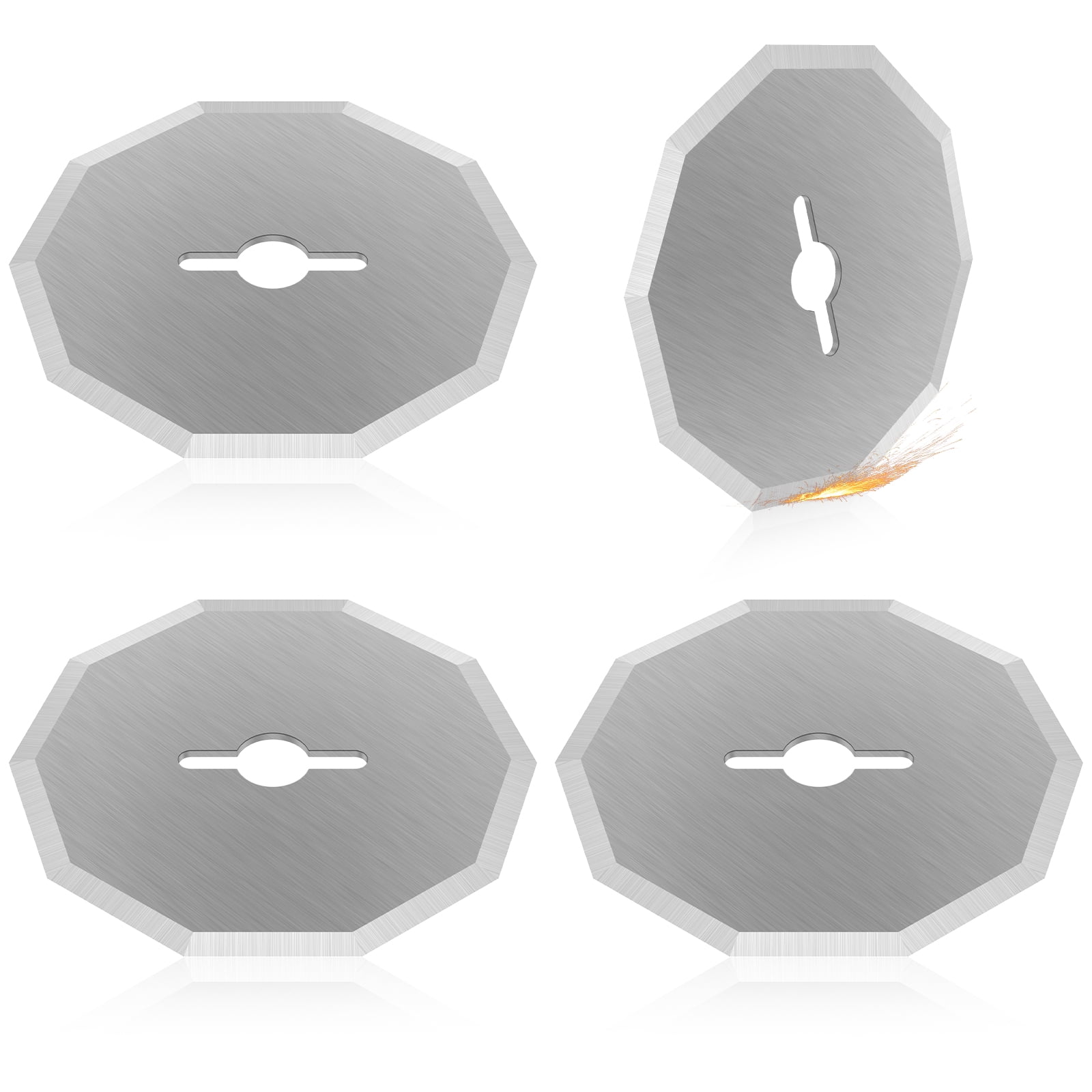 FUYGRCJ 4PCS Electric Scissors Blade for RC2600K/RC2601/RC2602 ...