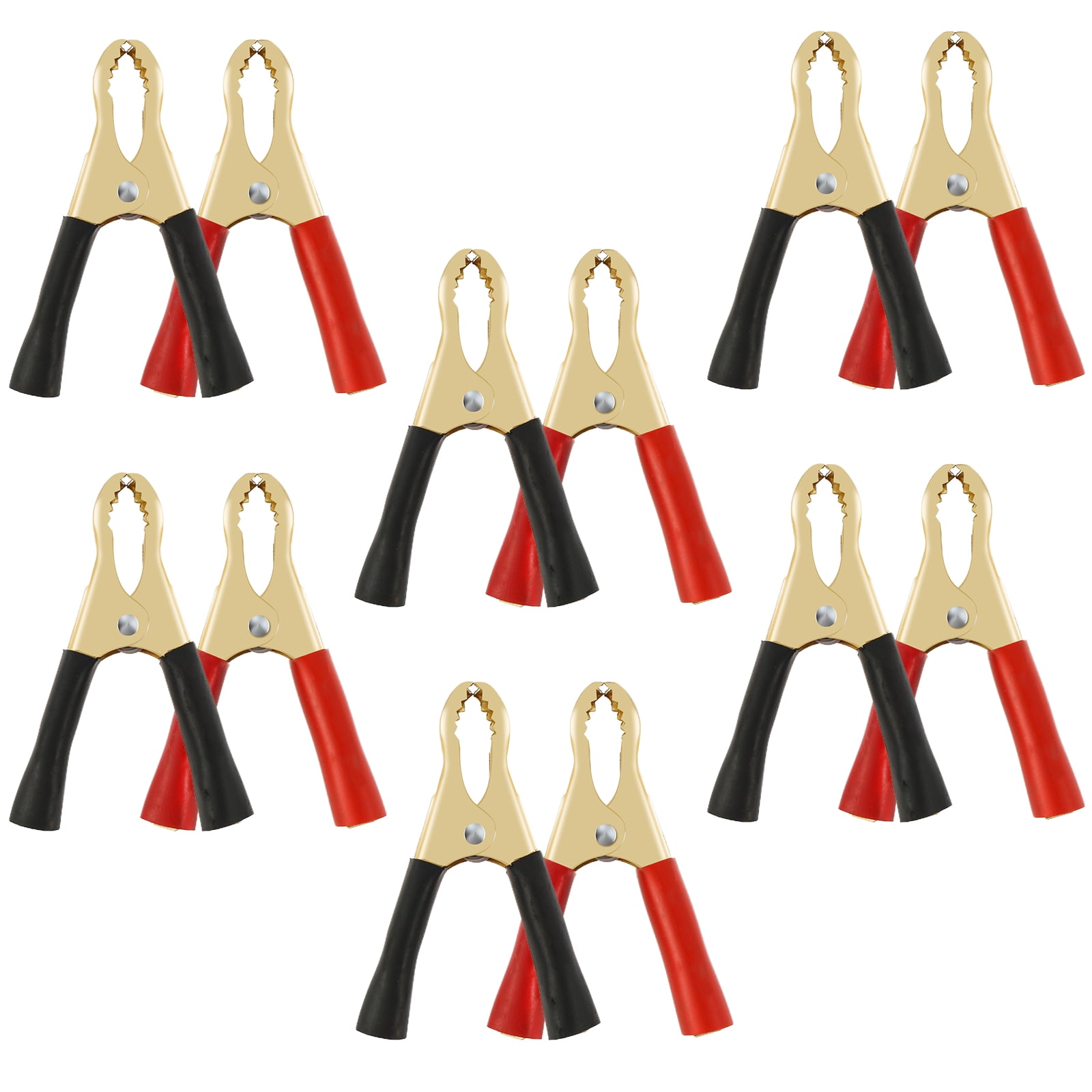 FUYGRCJ 6Pairs/2Pairs Jumper Cable Clamps Lightweight Jumper Cable Ends ...