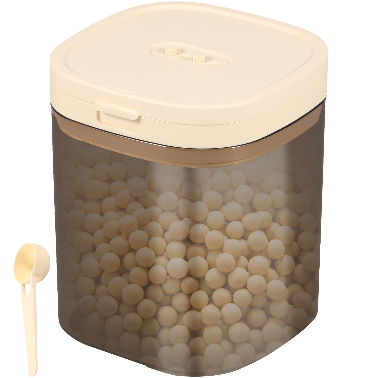 FUYGRCJ 800ml or 1200ml Food Storage Container with Lid and Spoon ...