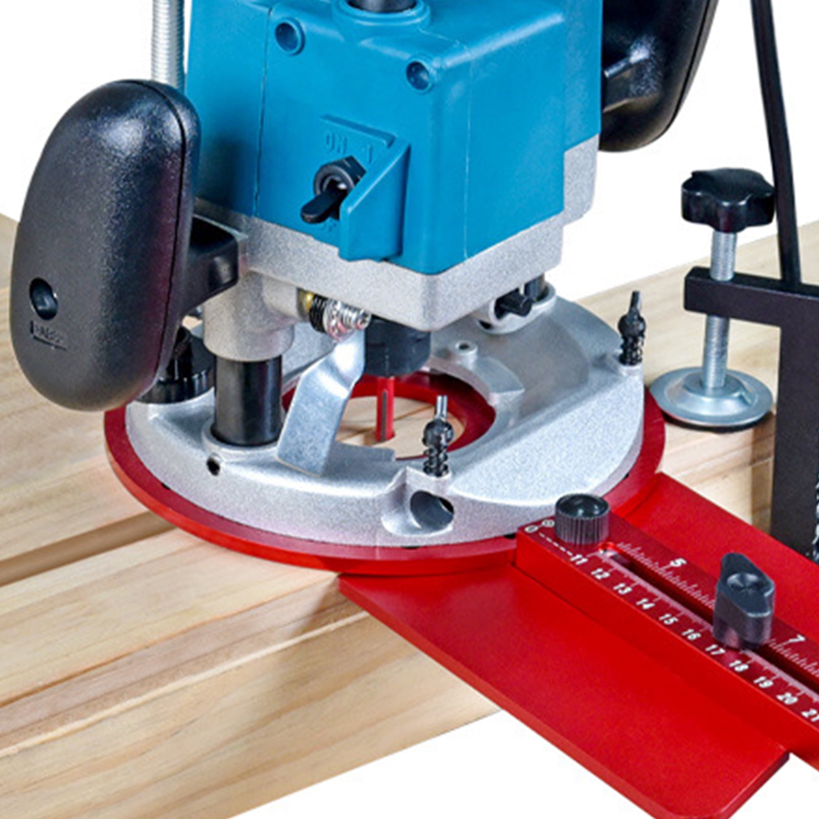 FUYGRCJ Aluminum Alloy Router Jig Adjustable Router Milling Groove ...