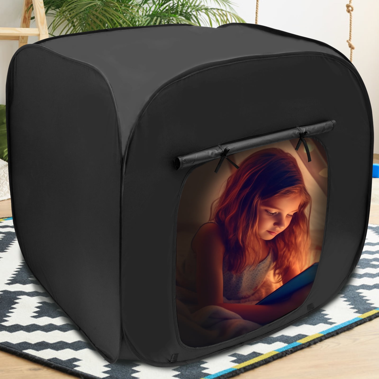 FUYGRCJ Calm Corner Tent Foldable Pop Up Tent with Storage Bag 35.4 × ...