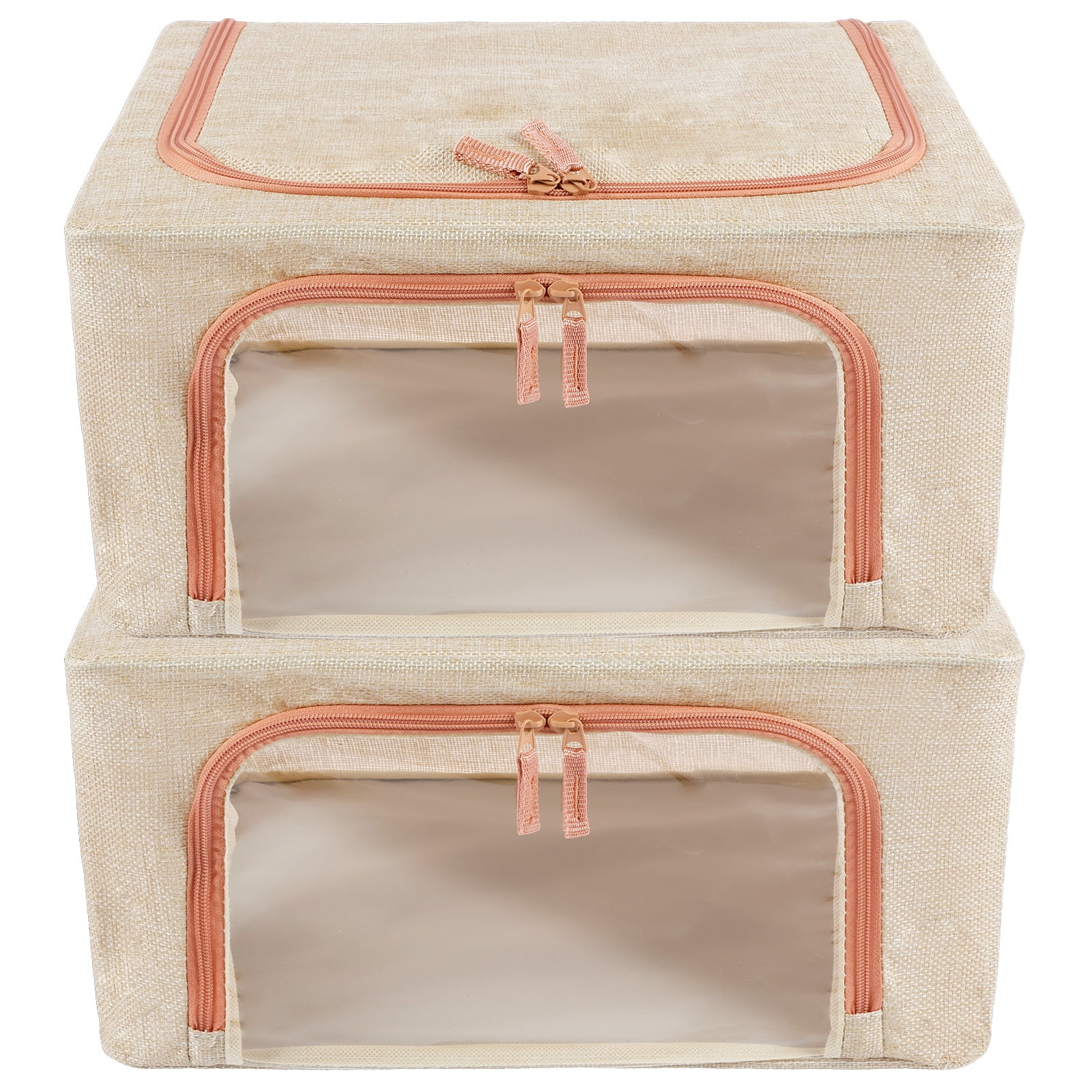 FUYGRCJ Clothes Storage Bins Folding Easy to Install Closet Organizers ...