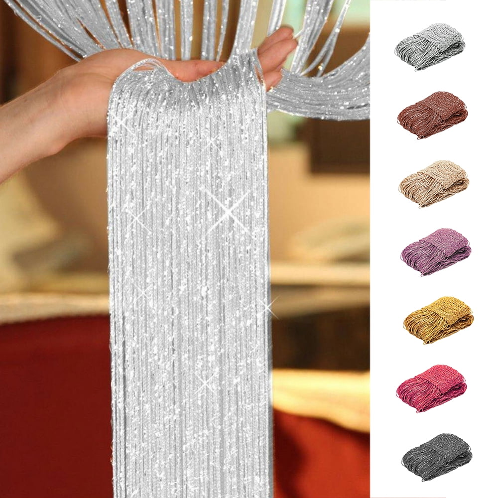 FUYGRCJ Decorative Door String Curtain Wall Panel Fringe Window Room ...