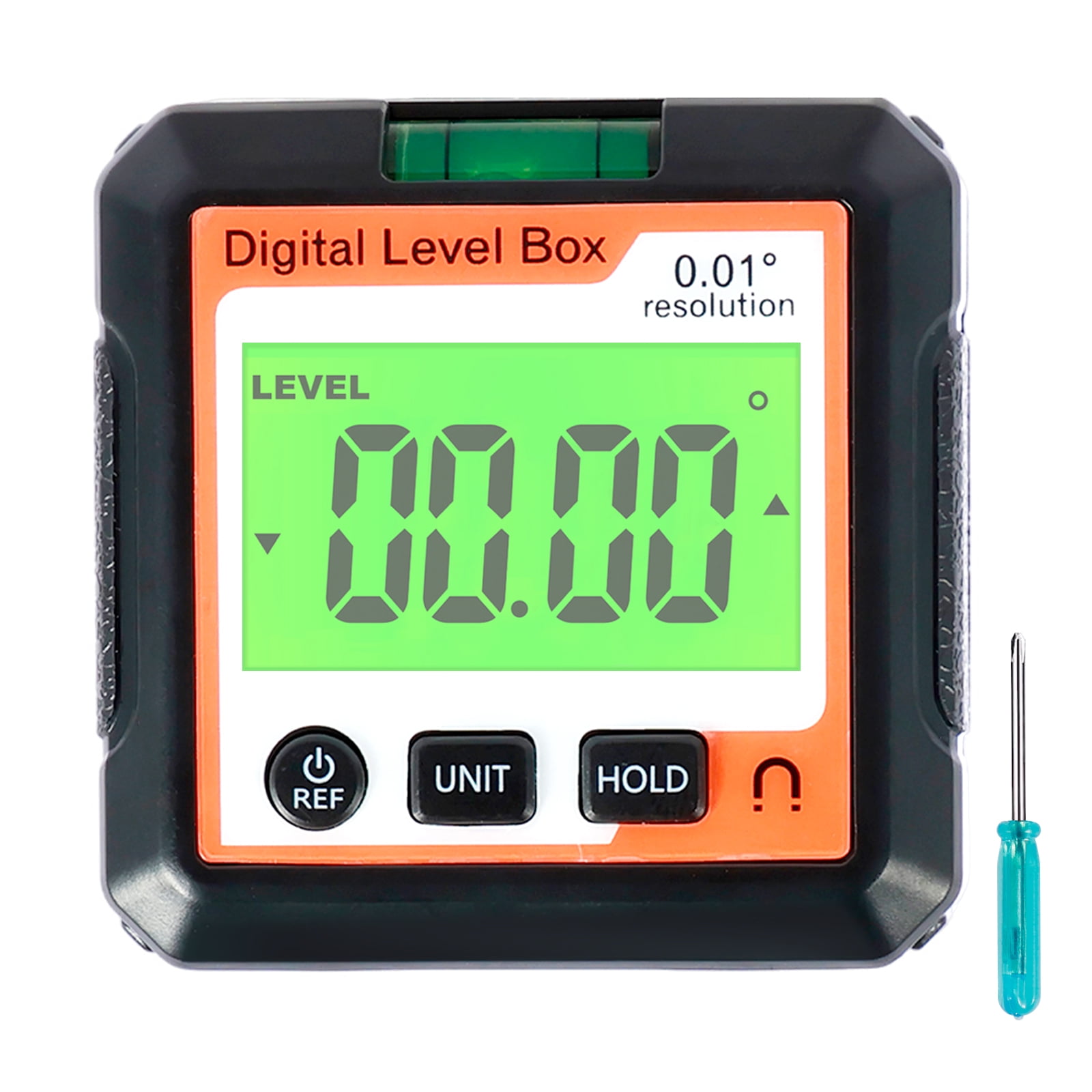 FUYGRCJ Digital Angle Finder Portable Digital Angle Gauge Magnetic ...