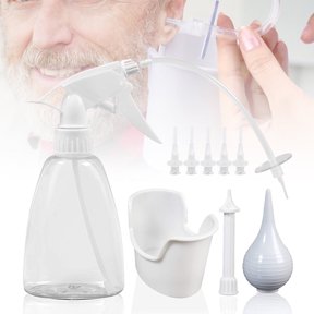 NeilMed Clearcanal Ear Wax Removal Kit, 75mL, 2.53 oz HSA/FSA Eligible ...