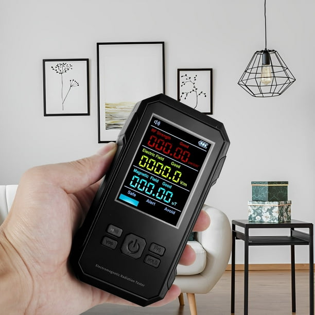 FUYGRCJ Electromagnetic Radiation Detector Handheld EMF Reader with ...
