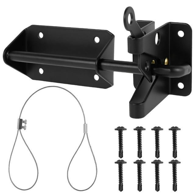 FUYGRCJ Heavy Duty Automatic Gate Latch 7.4 inch Self Locking ...