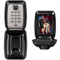 Iron Lock Wall Mounted Small Key Box - 4 Digit Combination Code ...