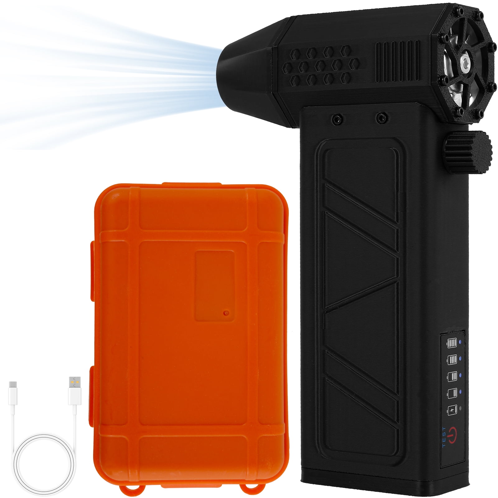 FUYGRCJ Mini Jet Dry Blower 130000RPM Handheld Jet Fan Blower ...