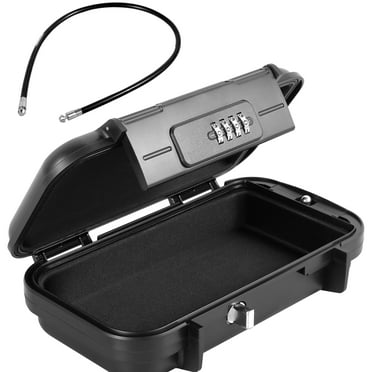Portable Travel Safe Lock Box 4-Digit Combination Mini Safe Box, Anti ...