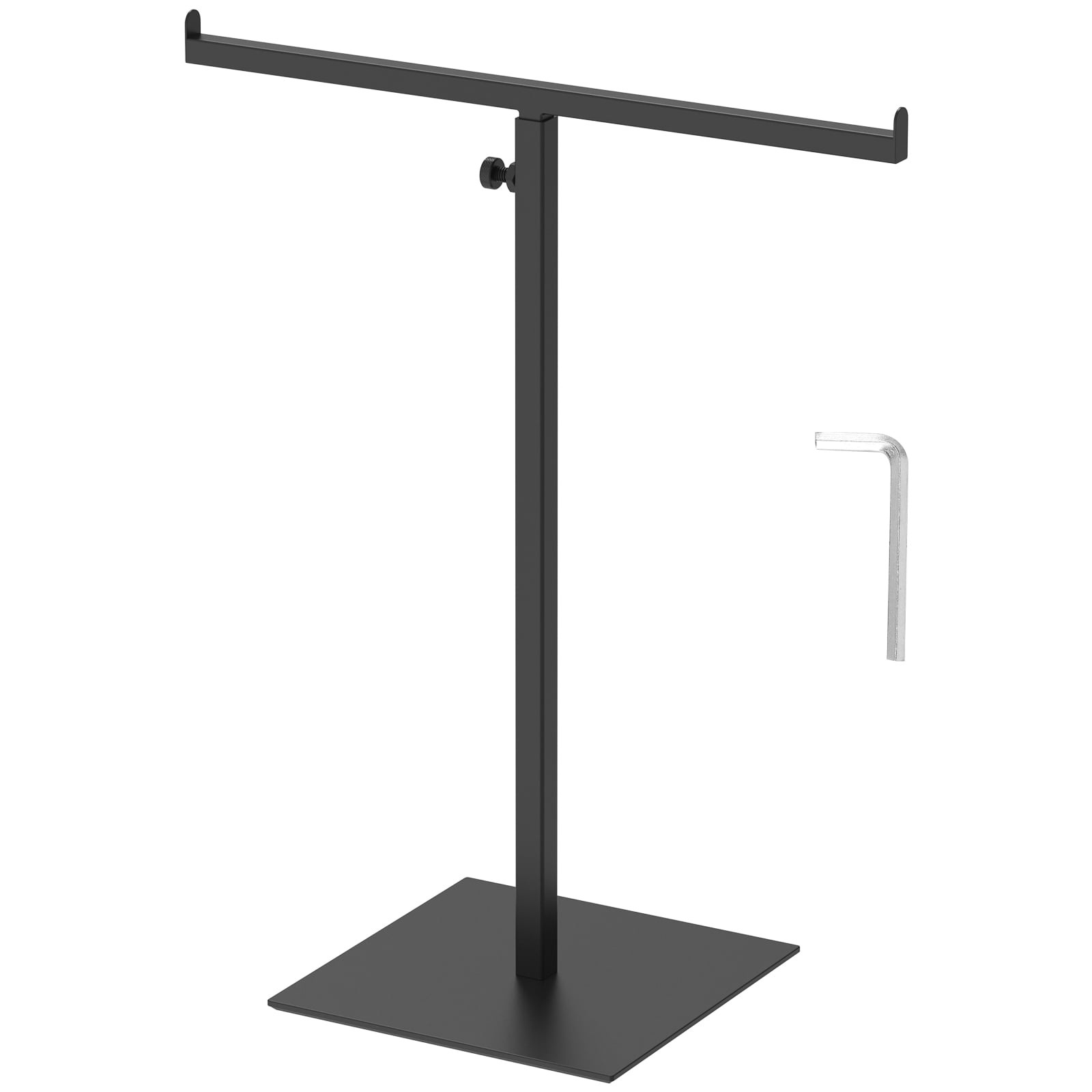 FUYGRCJ Purse Display Stand T-Shaped Metal Adjustable Handbag Rack ...