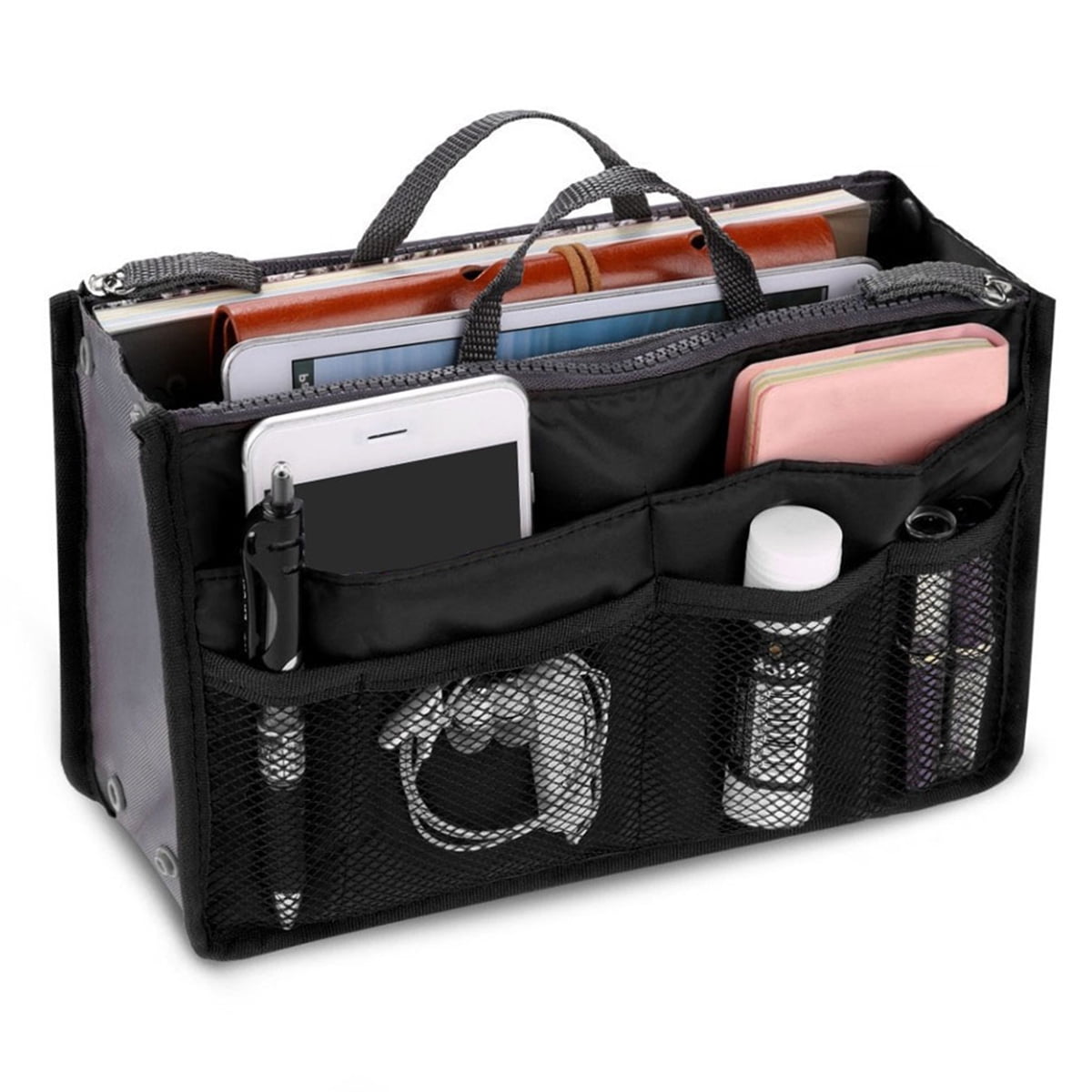 FUYGRCJ Purse Organizer Insert Handbags, Tote Bag Makeup Organizer ...