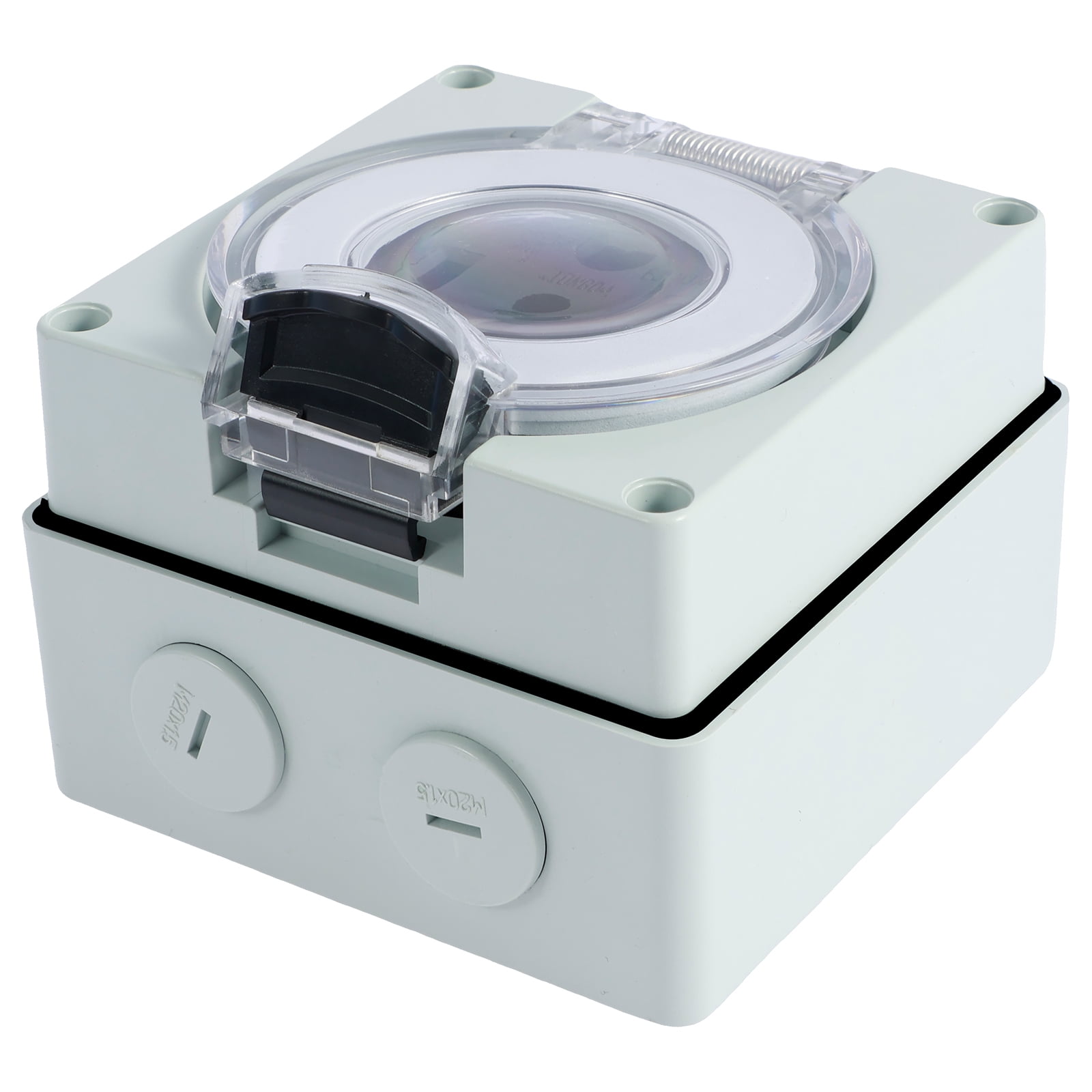 FUYGRCJ RV Power Outlet Box 50 Amp RV Receptacle Panel IP66 Waterproof ...