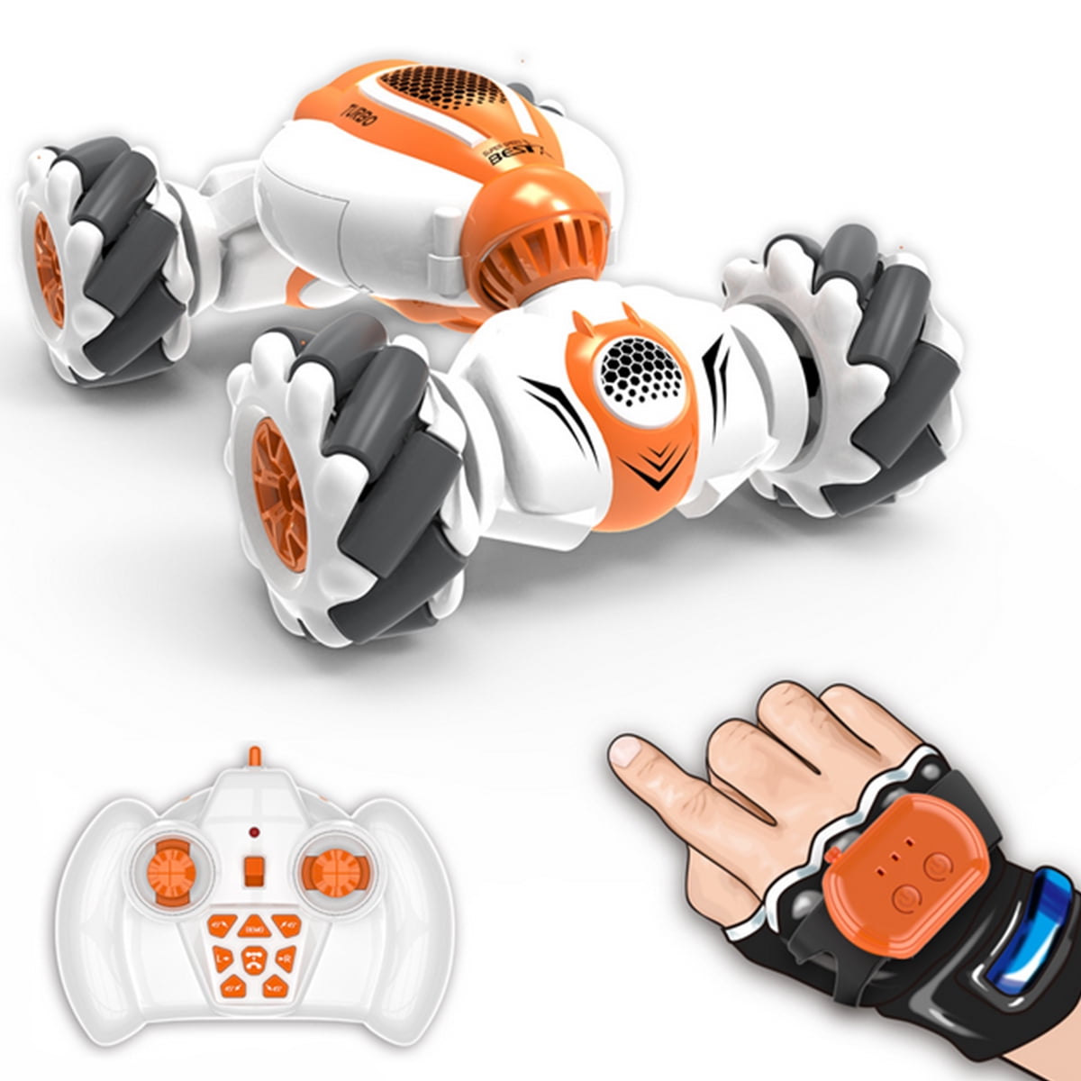 FUYGRCJ RC Car Toy, 360° Rotation, USB Rechargeable, Off-Road Drift ...