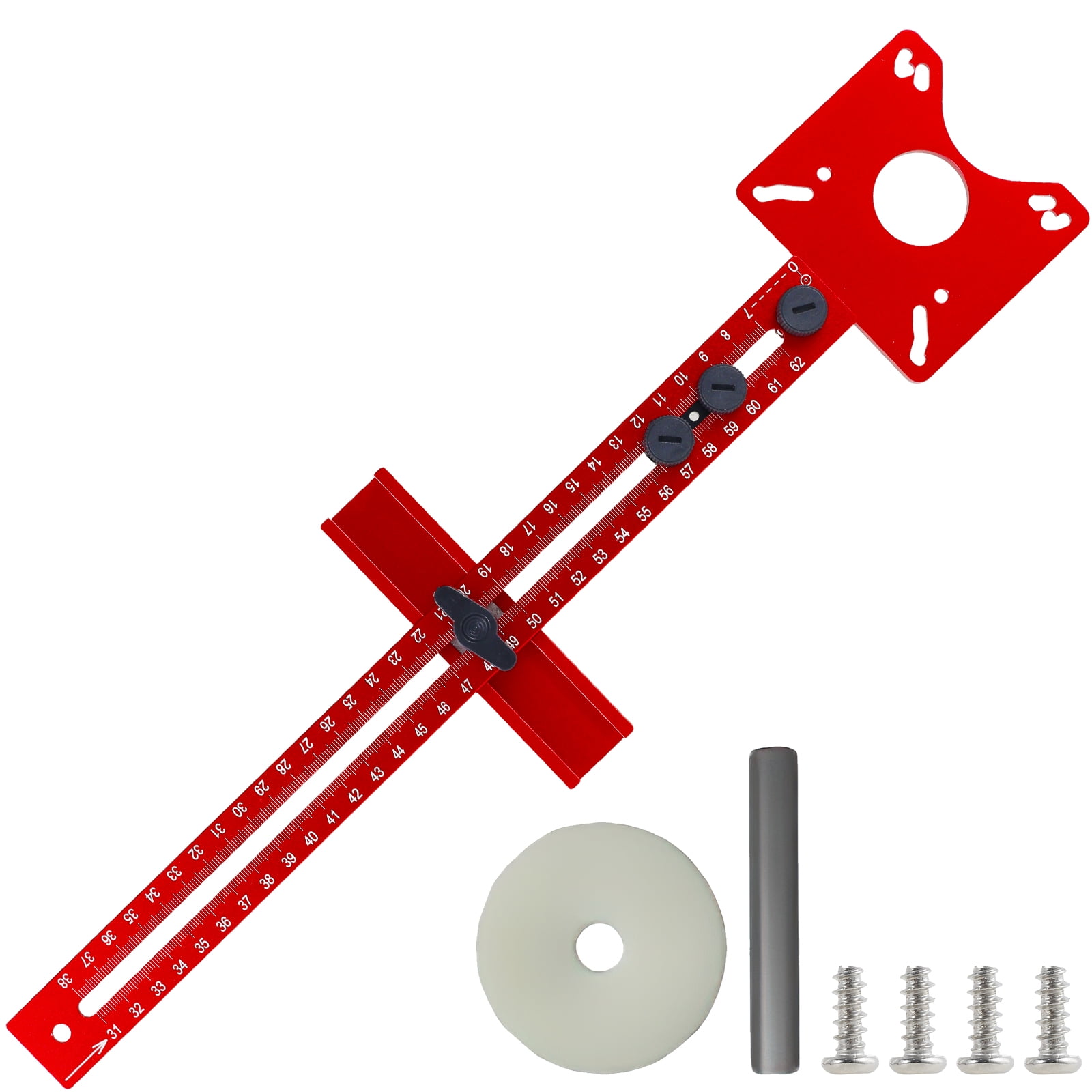 FUYGRCJ Router Milling Groove Bracket Adjustable Router Circle Cutter ...