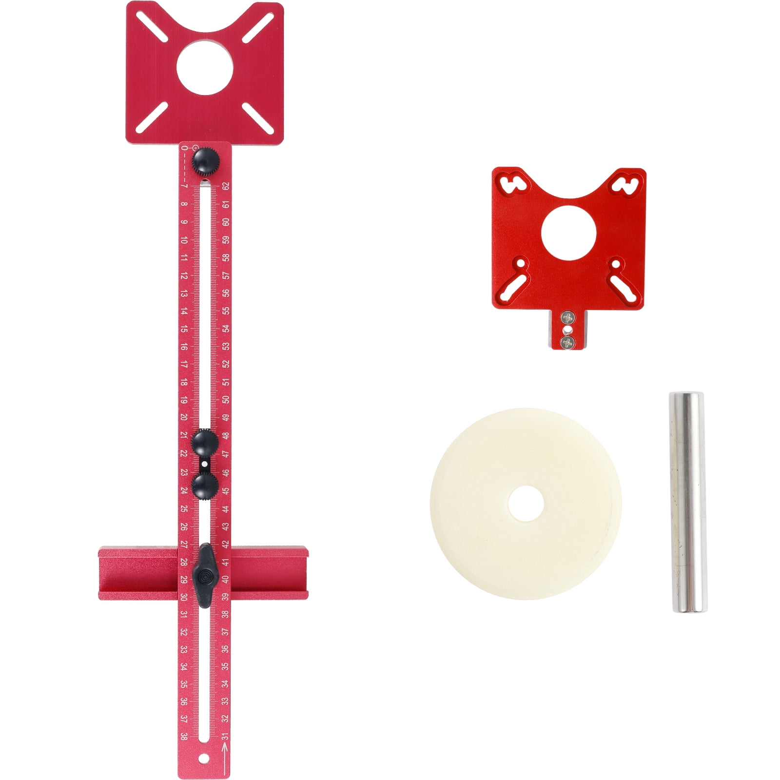 FUYGRCJ Router Milling Groove Bracket Aluminum Alloy Router Circle ...