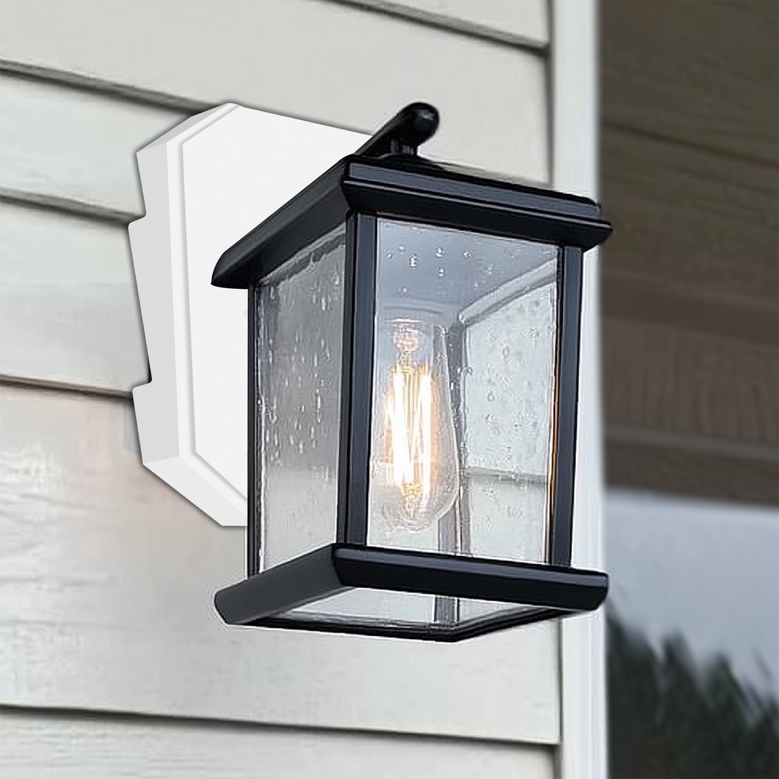 FUYGRCJ Siding Mounting Kit, Plastic Siding Mounting Block, Outdoor ...