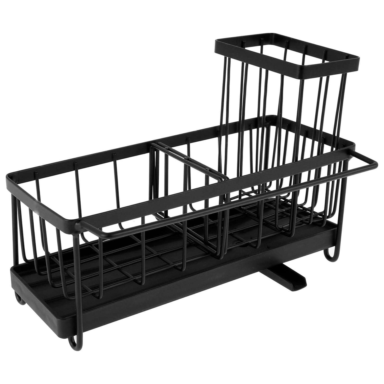 FUYGRCJ Sink Caddy Sponge Holder Carbon Steel Sink Caddy Organizer with ...