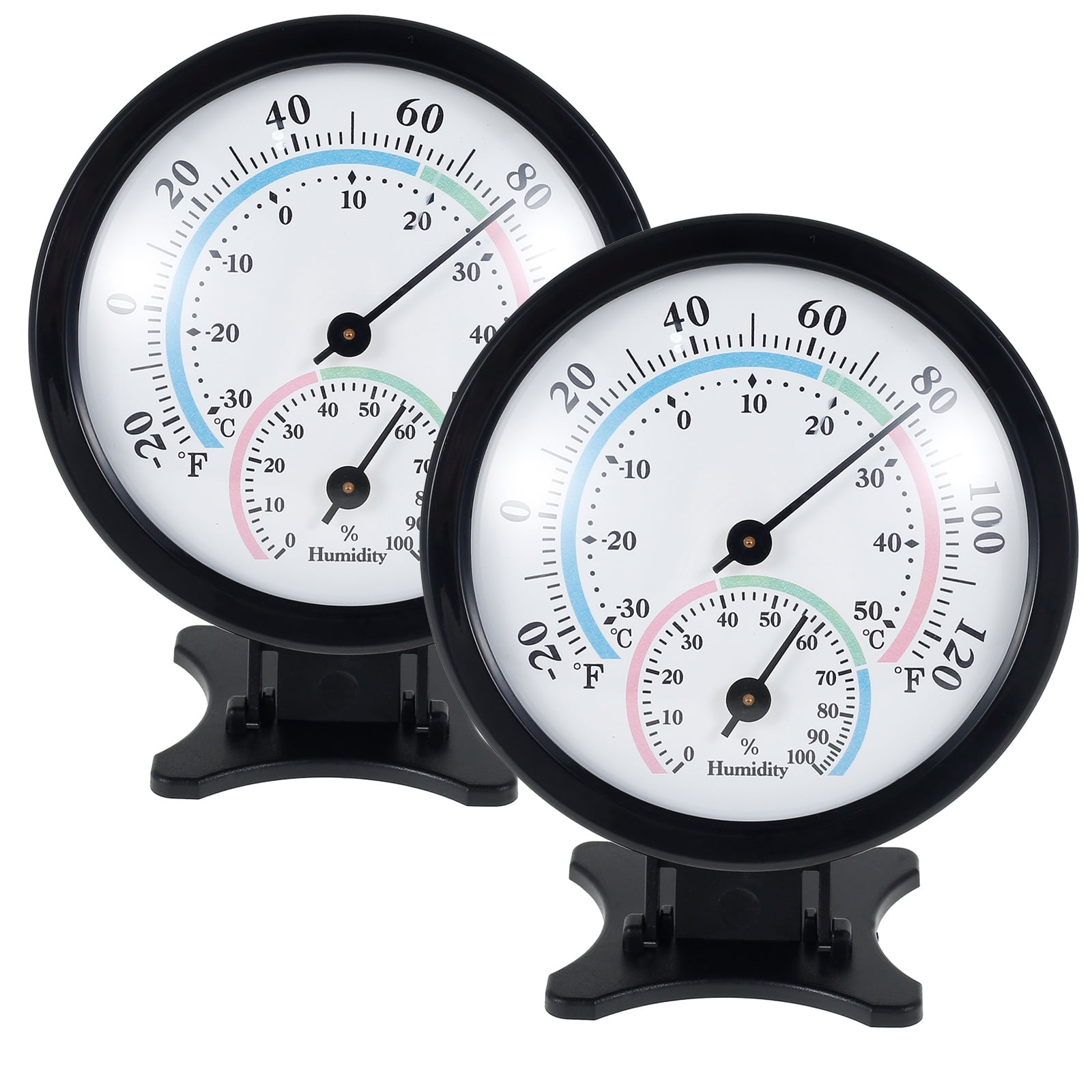 FUYGRCJ Temperature Humidity Indoor Monitor Large Numbers Waterproof ...