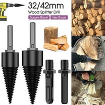 Heavy Duty Wood Drill Bit Firewood Log Splitter with Anti-Skid Thread ...