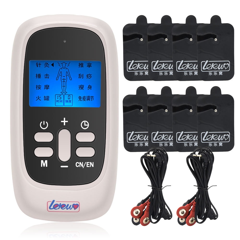 Fuyk23 Electric Shock Pulse Physical Therapy Massage Dual Output Usb