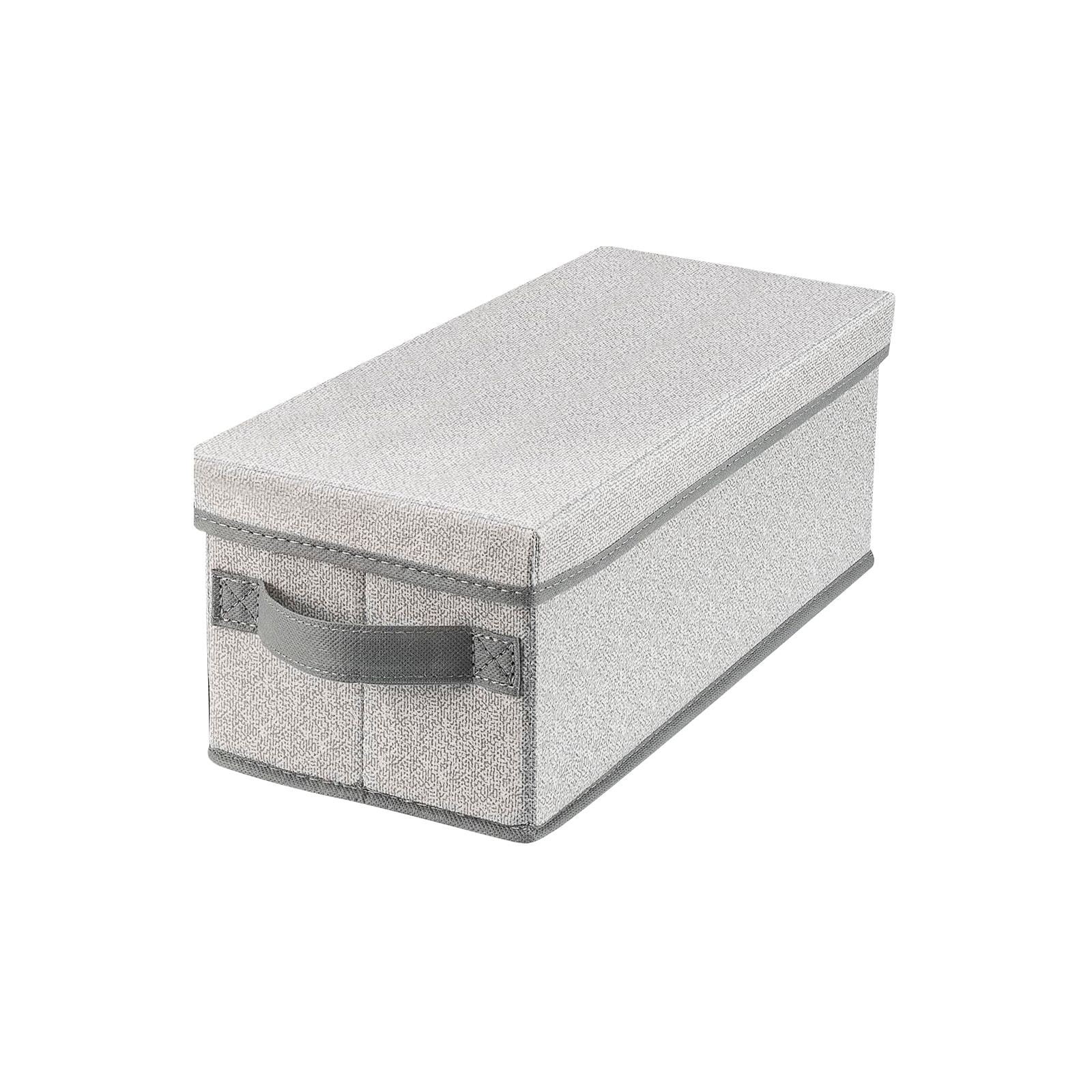 FUYPSE Clearance Home Textile Storage Foldable Storage with Lids Small ...