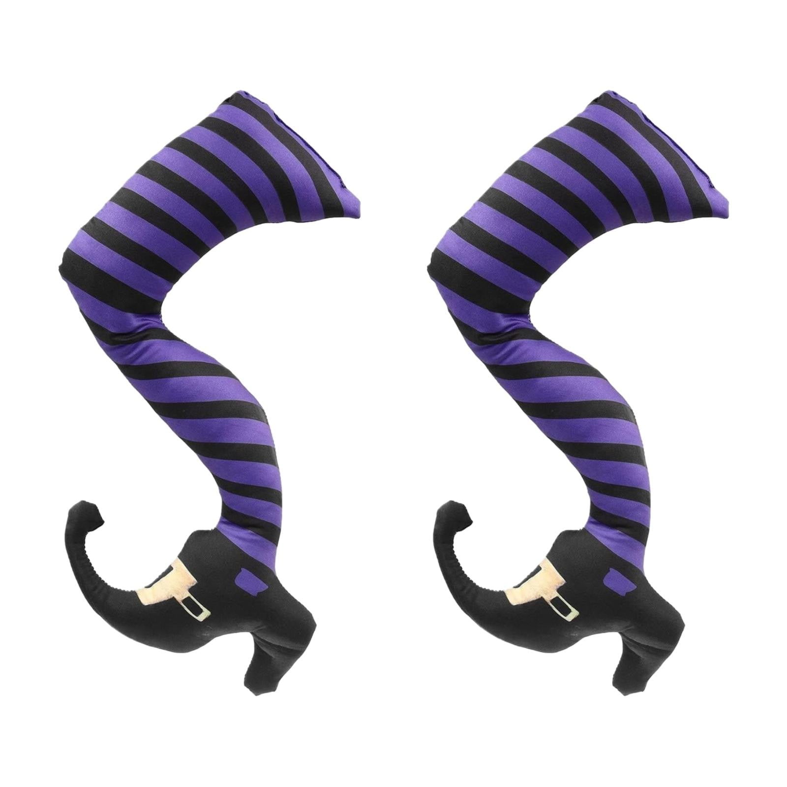FUYPSE Halloween Decorations Halloween Witch Legs Prop Halloween Witch ...