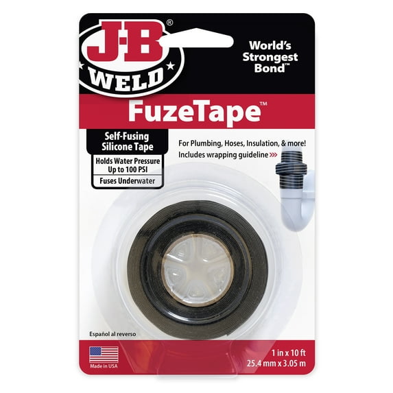 FUZETAPE SELF-FUSING SILICONE TAPE 10FT - Walmart.com