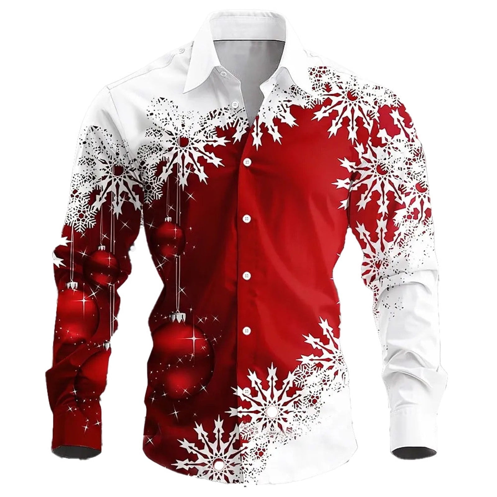 Mens Holiday Button Down Shirts