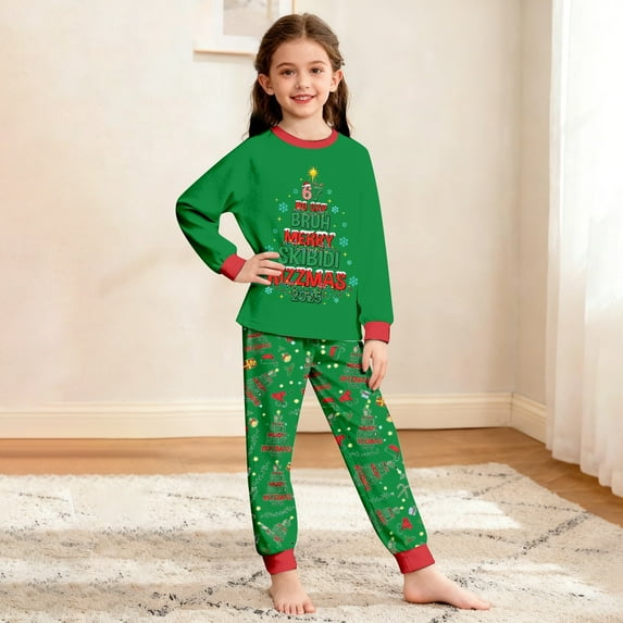 FUZHIQ Christmas Outfits for Girls, 2 Piece Outfit Sets Boys Girls ...