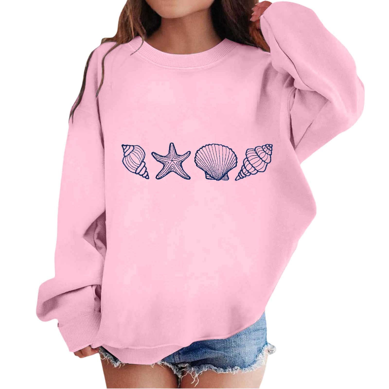 FUZHIQ Cute Jesus Sweatshirt for Teen Girls Preppy Graphic Sweat Shirts ...
