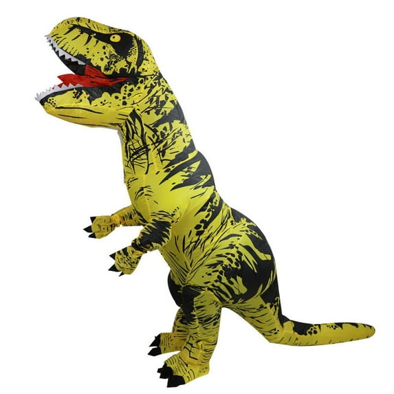 FUZHIQ Inflatable Dinosaur Clothes Clear Printing T Rex Inflatable Set ...