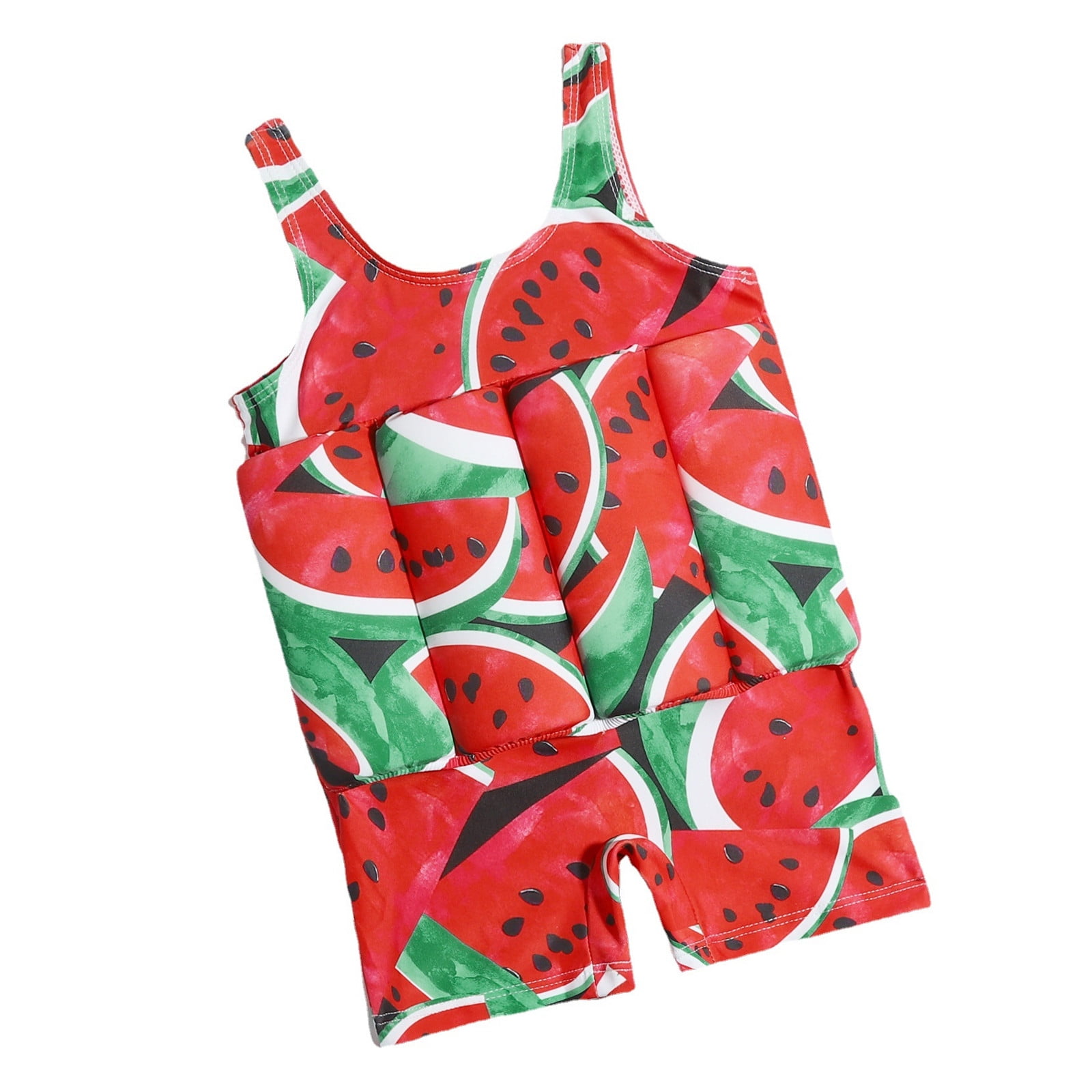 FUZHIQ Kids Floatation Swimsuits Boys Girls One Piece Float Suit Short ...