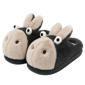 2102-3 - DreamWorks Shrek - Donkey Slippers - Large - Happy Feet Mens ...