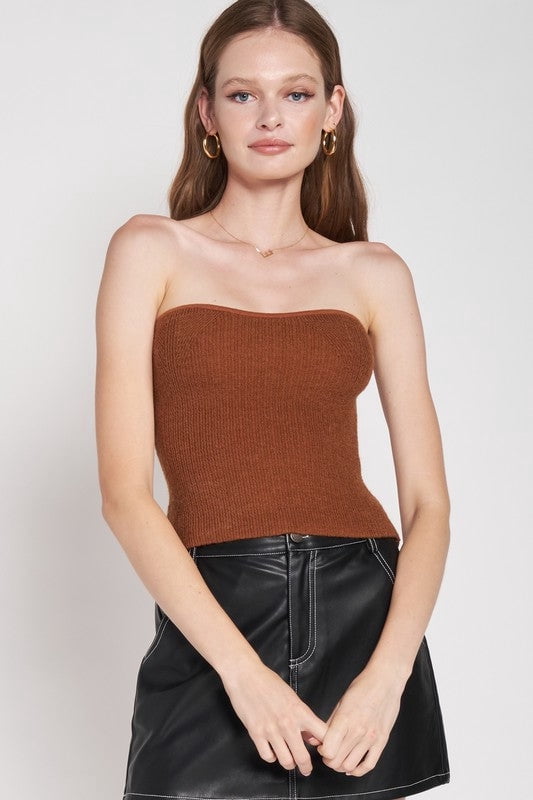 FUZZY SWATER TUBE TOP - Walmart.com