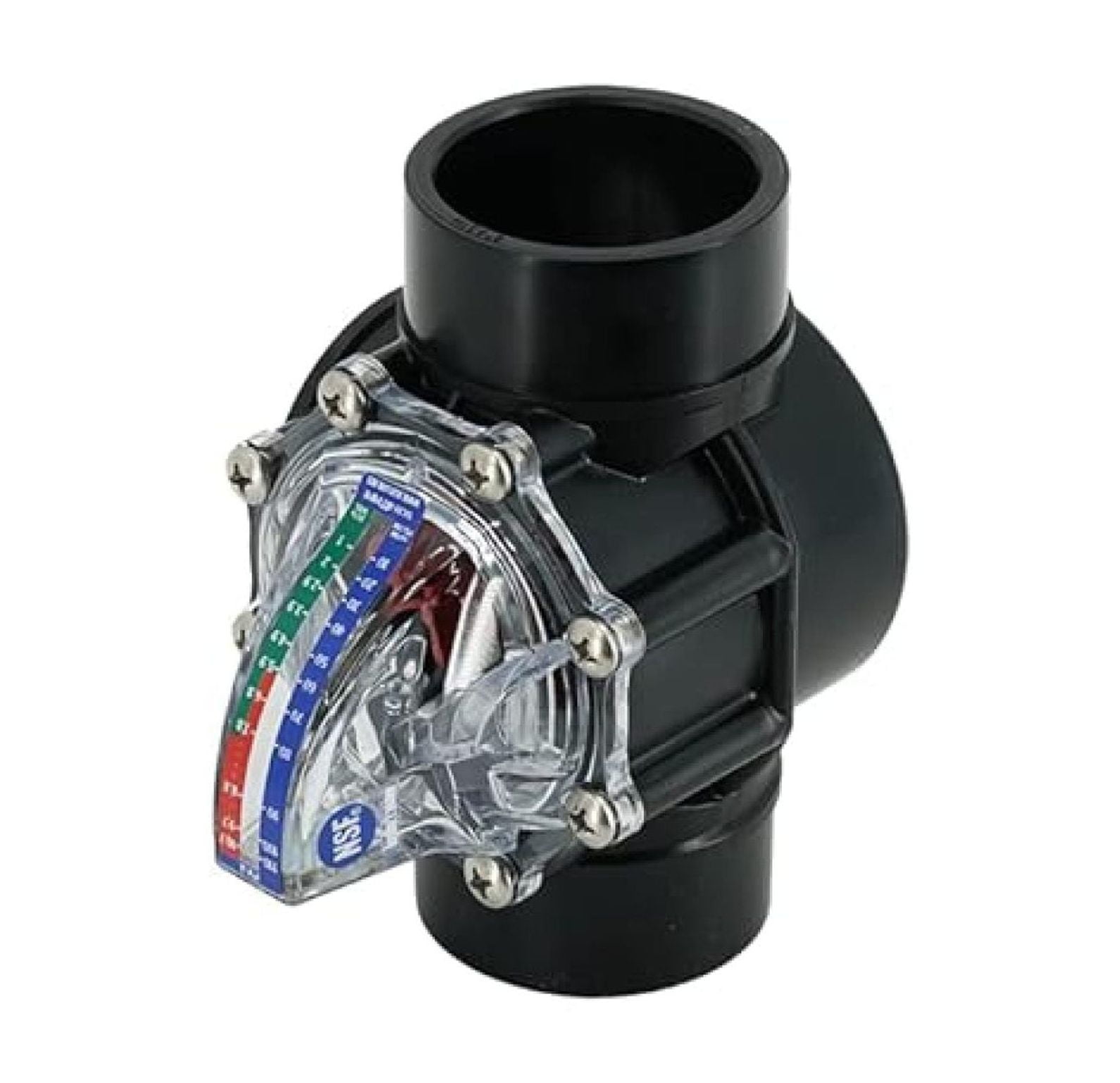 FV-2 Flow Meter with Check and Velocity Scale for 2" Schedule 40 Pipe ...