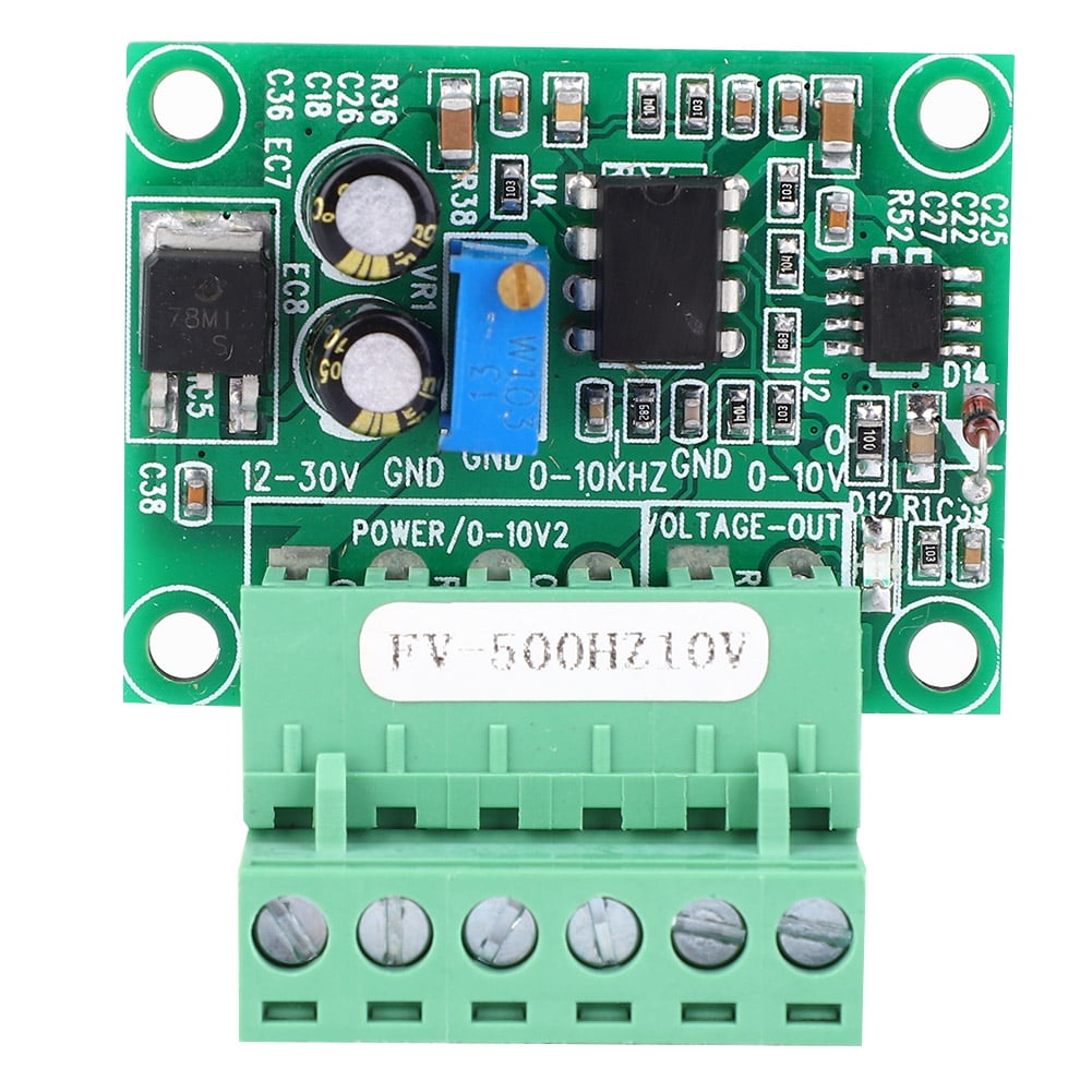 FV-500Hz10V Frequency Voltage Converter Module 0~500hz to 0~10V Digital ...
