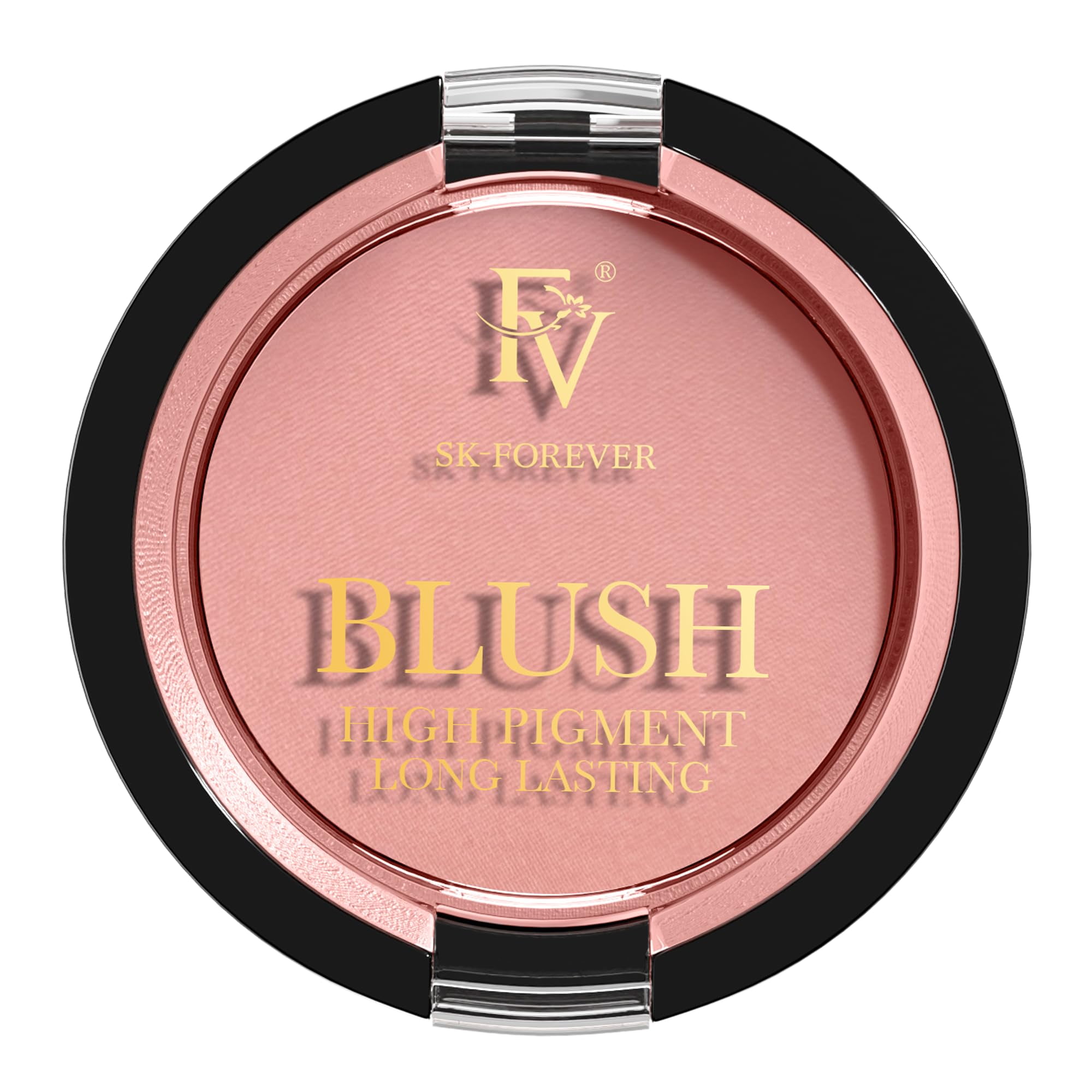 FV Long Lasting Powder Blush, Lightweight Smooth & Blendable Blush for Cheeks, High Buildable ...