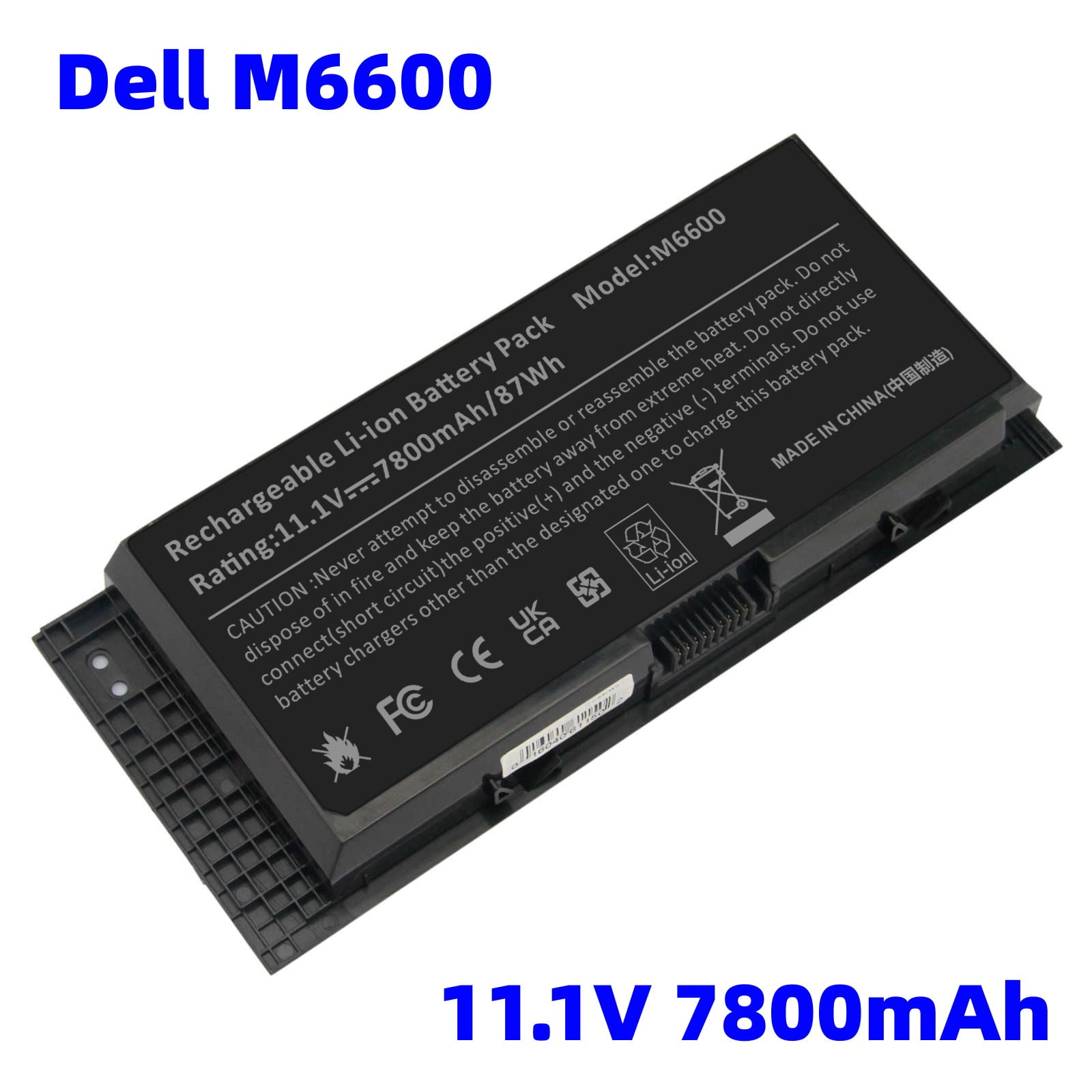 FV993 M6600 Laptop Battery for Dell Precision Laptop Computer M4600 ...