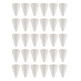 FVDPWYE 30PCS Blank Cone Shaped Styrofoam Polystyrene Foam for Arts ...