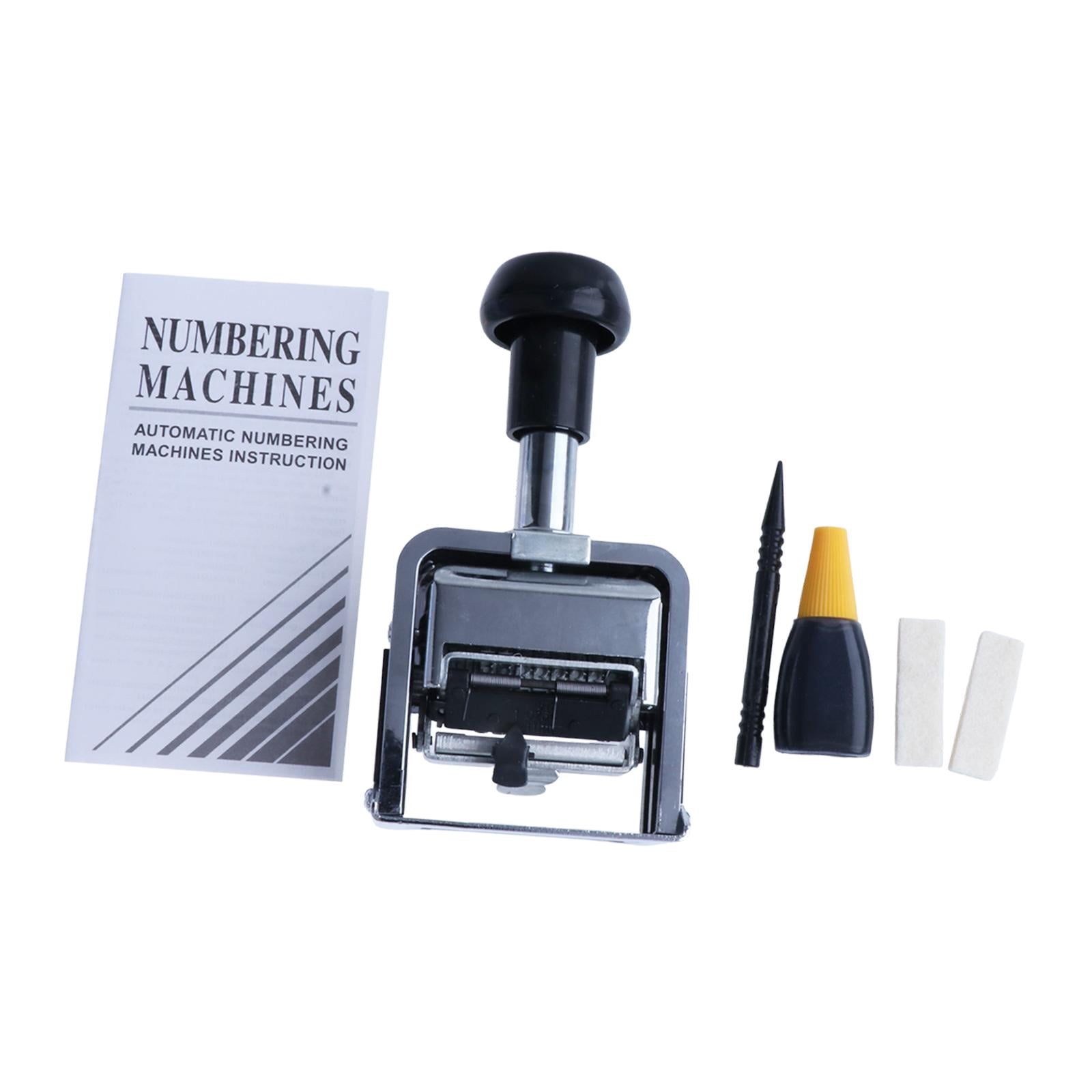 FVDPWYE Automatic Jump Numberer Numerator Machine Business Numbering ...
