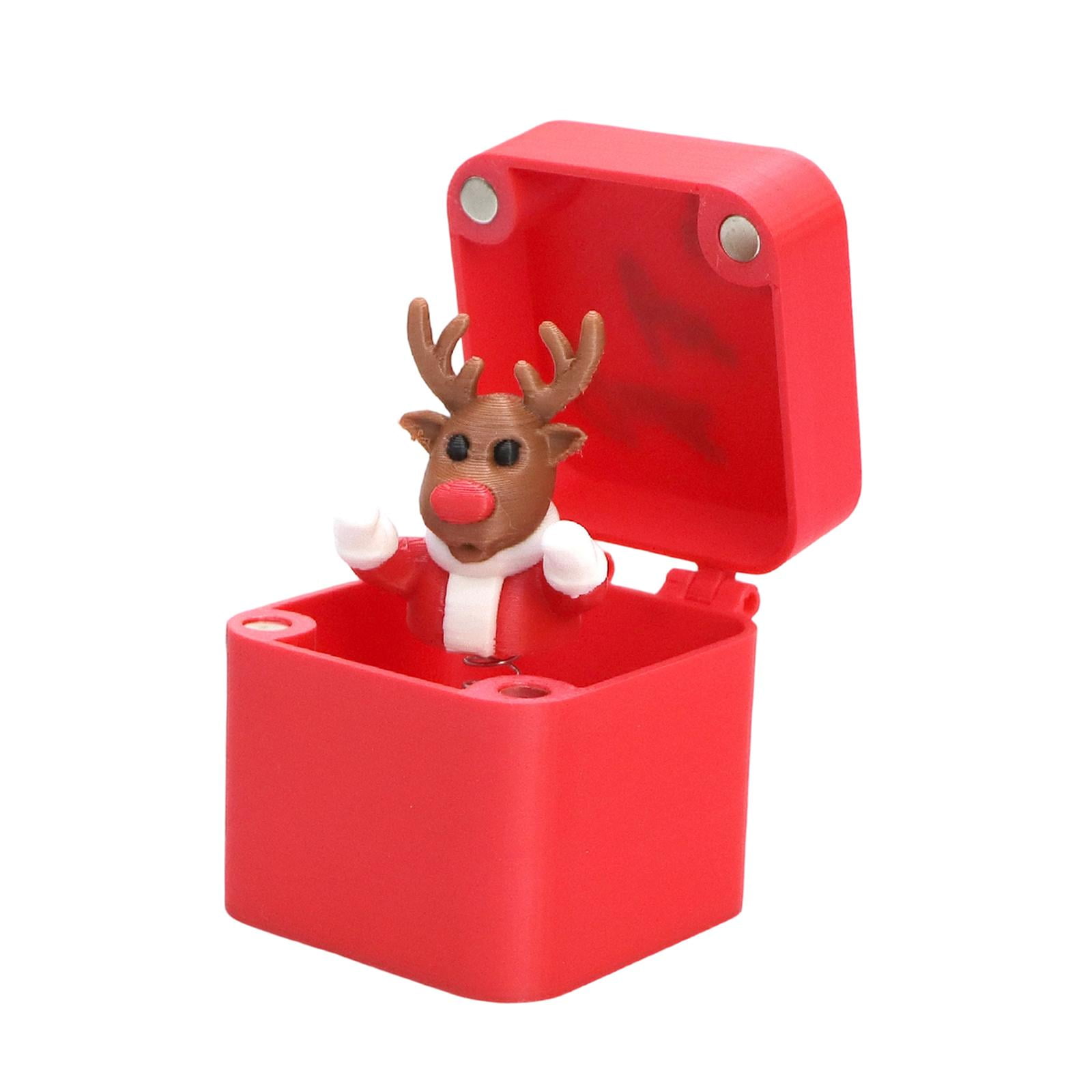 FVDPWYE Christmas Prank Box Creative Decorations Ornament for Home ...