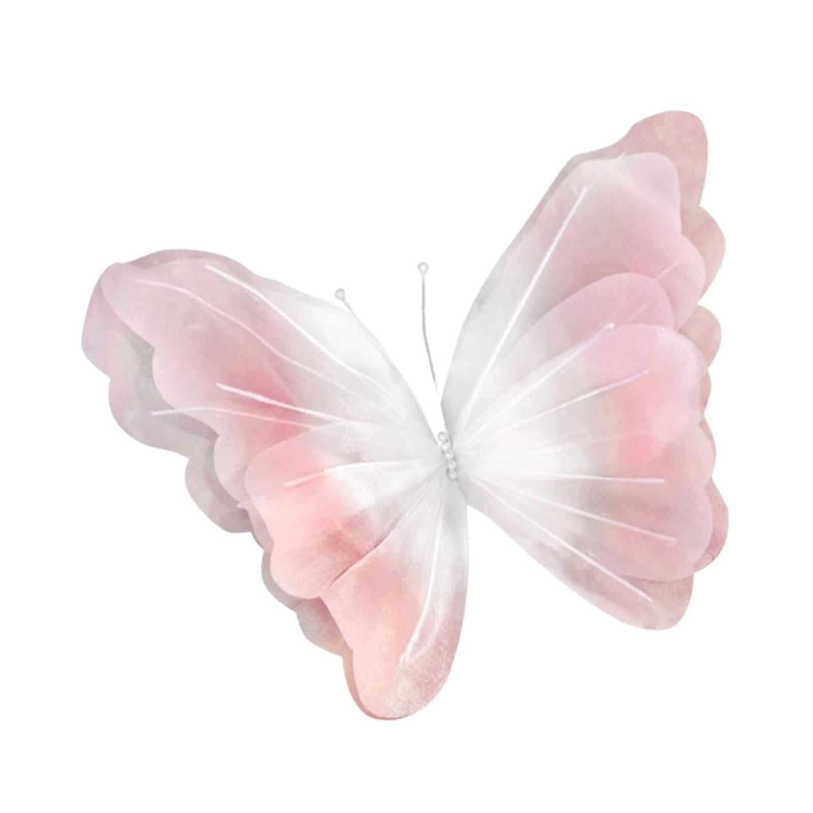 FVDPWYE Giant Artificial Butterfly Decoration Ornament Wedding DIY ...
