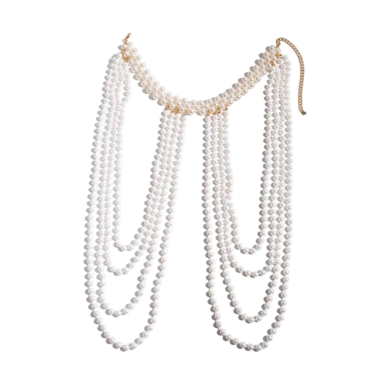 FVDPWYE Shoulder Body Chain Adjustable Women Jewelry for Rave Fancy ...