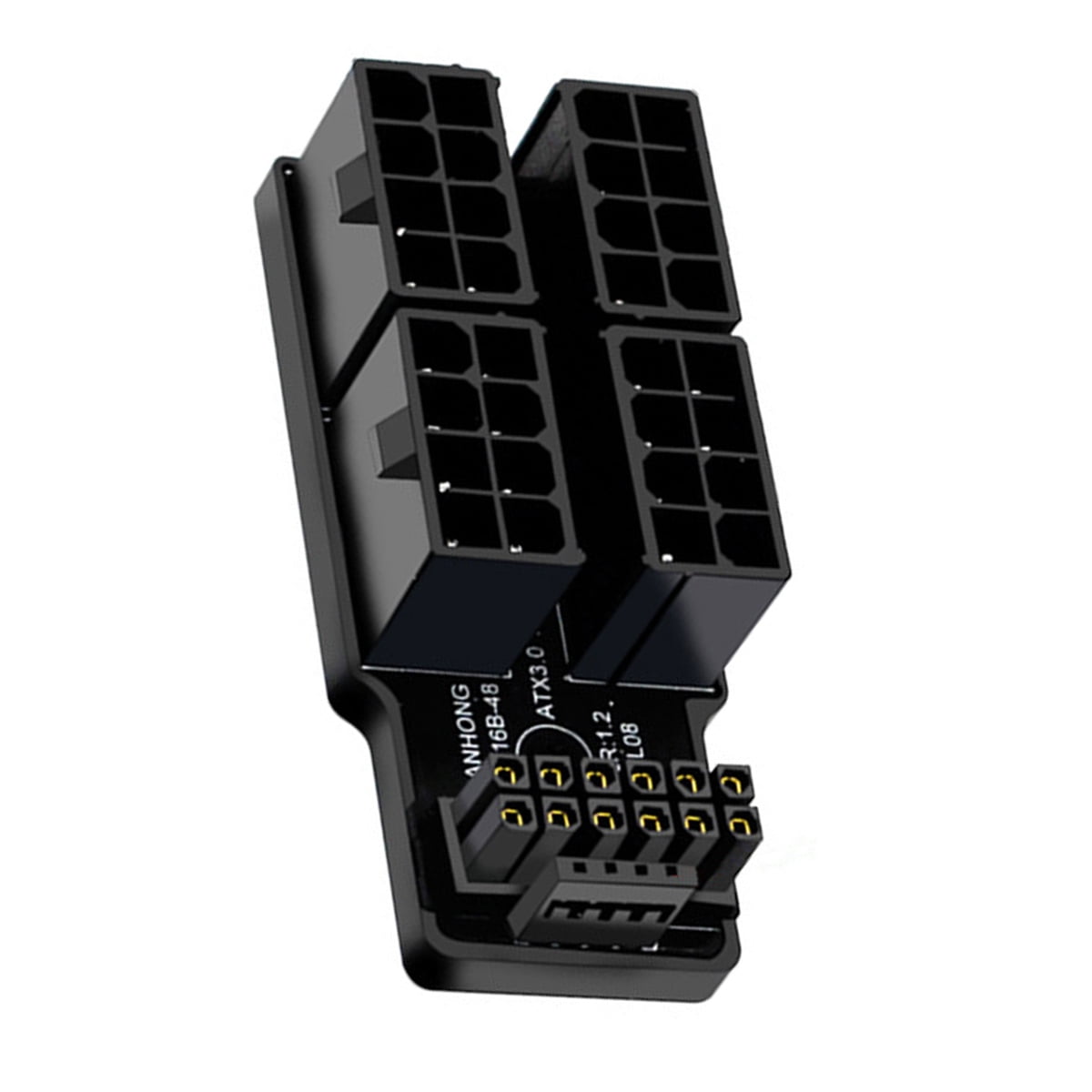 FVH 12VHPWR ATX3.0 PCI-E 5.0 Power Modular Adapter to Four ATX 8P Up ...