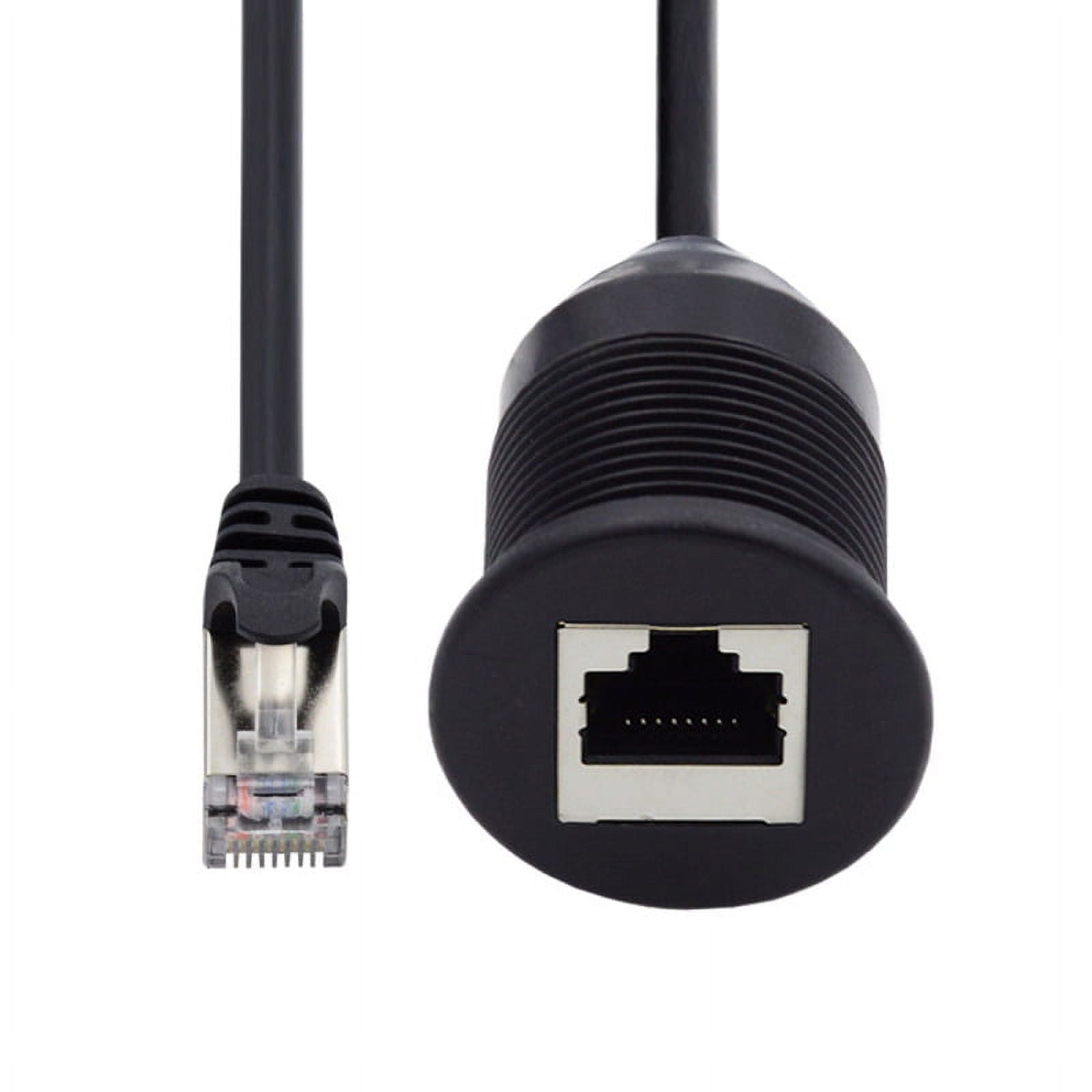 FVH 1m Waterproof Dustproof Screw Locking CAT6 RJ45 Male to Female Lan ...